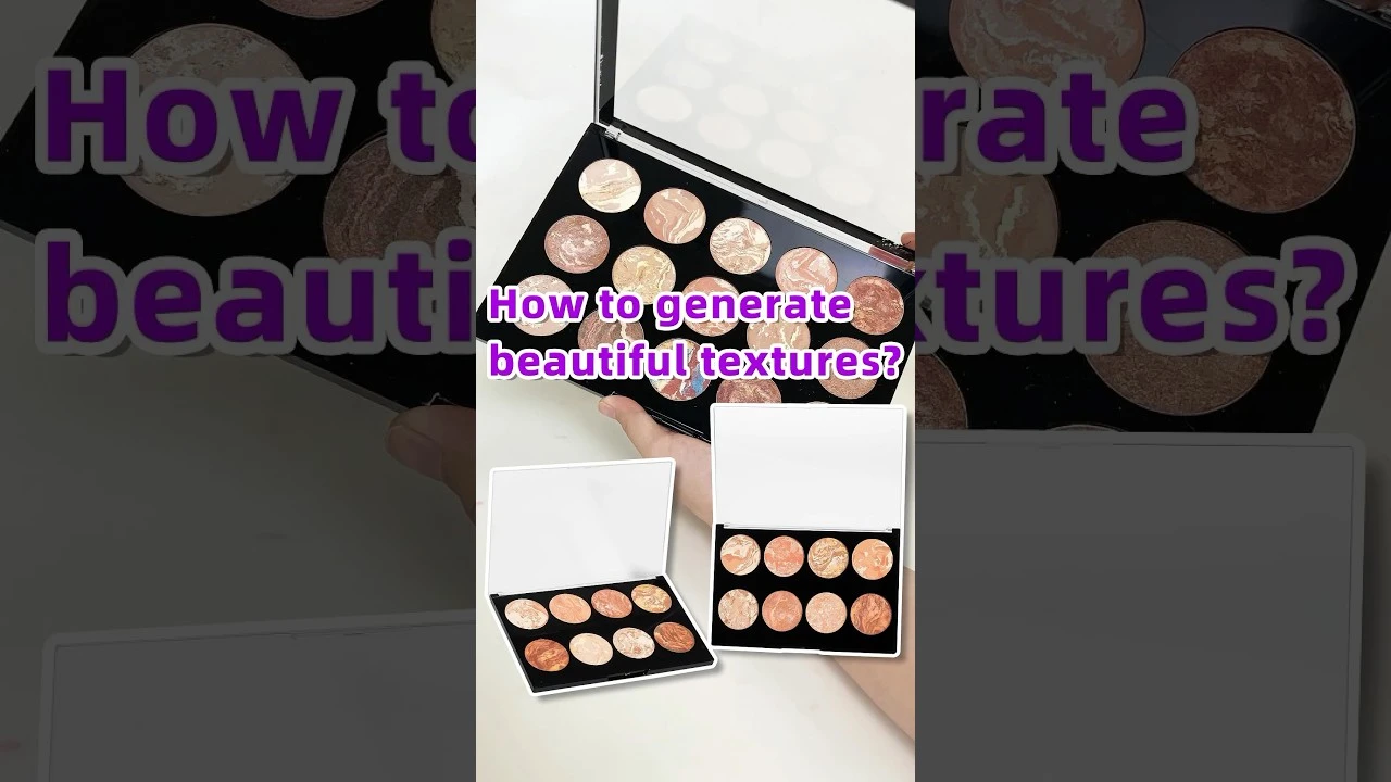 [Video] New Makeup Style: Baked Powder Foundation Palette