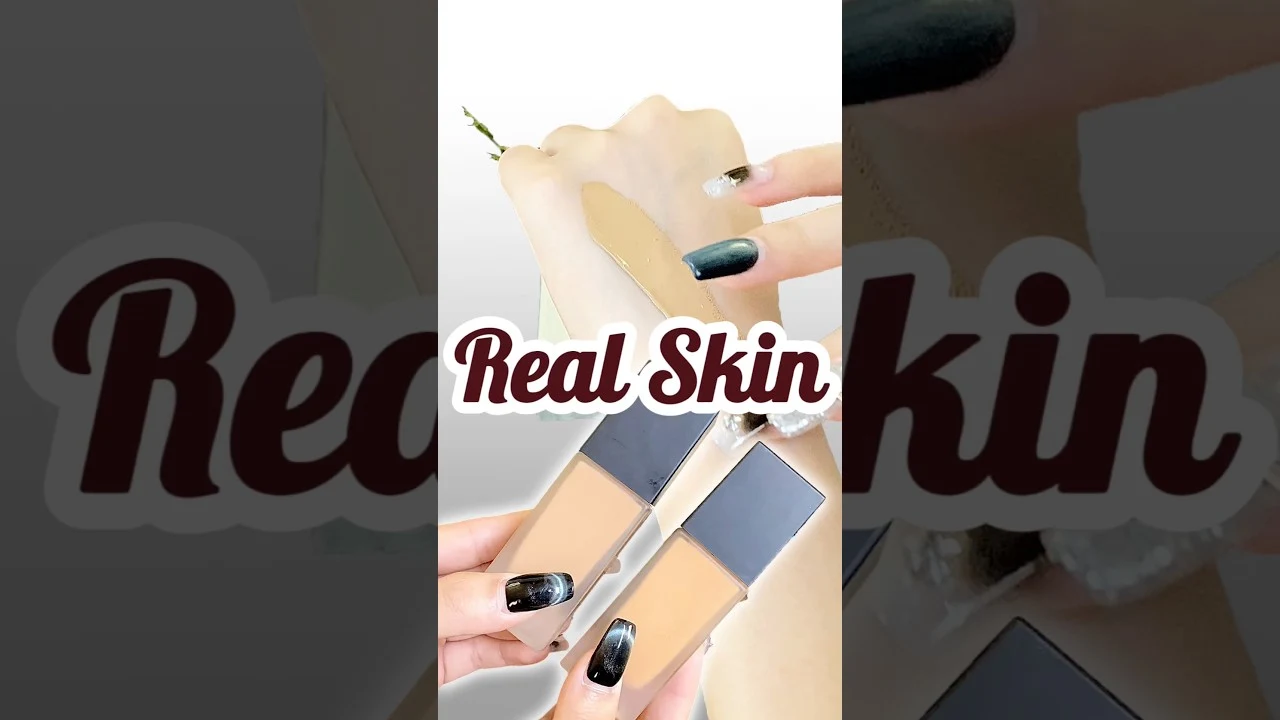 [Video] Real Skin Feeling Foundation Private Label - Akiaco Cosmetics